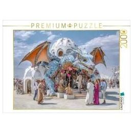 Calvendo Puzzle Festival in der W&uuml;ste 2000 Teile Lege-Gr&ouml;&szlig;e 90x67cm Foto-Puzzle f&uuml;r gl&uuml;ckliche Stunden