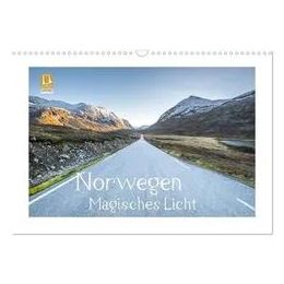 Norwegen Magisches Licht (Wandkalender 2026 DIN A3 quer), Calvendo Monatskalender