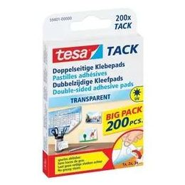 Tesa&reg; TACK Doppelseitige Klebepads, 200 St&uuml;ck