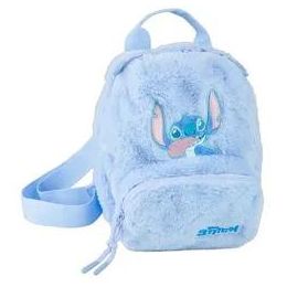 CoolPack Rucksack Disney Stitch small blue fluffy