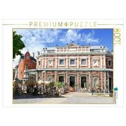 Calvendo Puzzle Spa in Belgien, Brasserie im ehemaligen 'Pavillon des petits jeux' 1000 Teile Lege-Gr&ouml;&szlig;e 64x48cm Foto-Puzzle f&uuml;r gl&uuml;ckliche Stunden