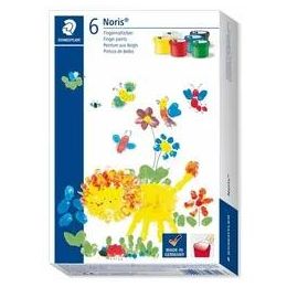 Staedtler Noris junior 881 Fingermalfarben, Set Basis, 8816