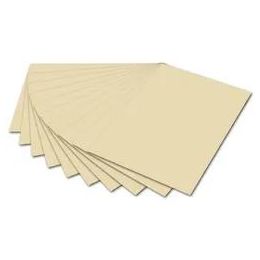 Folia Tonzeichenpapier 130g/m2 chamois DIN A4 100 Blatt