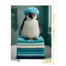 Calvendo Puzzle Pinguin Cool 1000 Teile Lege-Gr&ouml;&szlig;e 64x48cm Foto-Puzzle f&uuml;r gl&uuml;ckliche Stunden