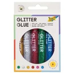 Folia&reg; Glitter Glue, 6 x 9,5 ml