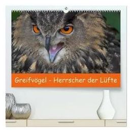 Calvendo Greifv&ouml;gel - Herrscher der L&uuml;fte (hochwertiger Premium Wandkalender 2026 DIN A2 quer), Kunstdruck in Hochglanz
