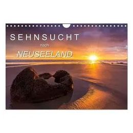Sehnsucht nach Neuseeland (Wandkalender 2026 DIN A4 quer), Calvendo Monatskalender