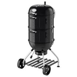 R&ouml;sle Smoker R&Ouml;SLE "Kugelgrill No.1/F50-S, 25009", schwarz, B:66cm H:137cm, Grills, mit zwei Smoker-Ringen oder als Mini-Kugelgrill, 2x &Oslash; 50 cm