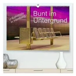 Calvendo Bunt im Untergrund (hochwertiger Premium Wandkalender 2026 DIN A2 quer), Kunstdruck in Hochglanz