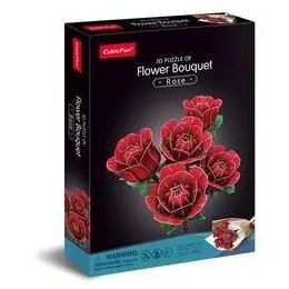 CUBICFUN - 3D Puzzle Blumenstrauss Rose 312 Teile