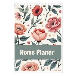 Home Planer (Wall Calendar 2026 DIN A3 portrait), Calvendo 12 Month Wall Calendar