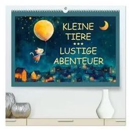 Calvendo Kleine Tiere - Lustige Abenteuer (hochwertiger Premium Wandkalender 2026 DIN A2 quer), Kunstdruck in Hochglanz