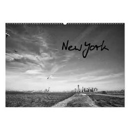 New York 2026 (Wandkalender 2026 DIN A2 quer), Calvendo Monatskalender