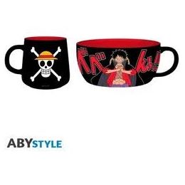 ONE PIECE - Breakfast Set Mug + Bowl - Luffy