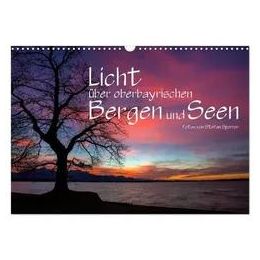 Licht &uuml;ber oberbayrischen Bergen und Seen (Wandkalender 2026 DIN A3 quer), Calvendo Monatskalender