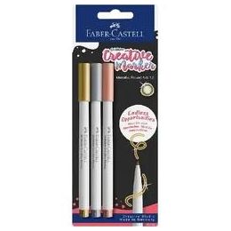 Faber-Castell Goldfaber Creative Marker Metallic 1.5, 3er Set