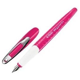 Herlitz Schulf&uuml;llhalter my.pen M pink/wei&szlig;
