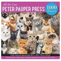 All the Cats 1,000 Piece Jigsaw Puzzle