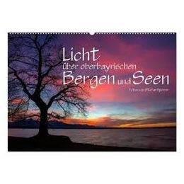 Licht &uuml;ber oberbayrischen Bergen und Seen (Wandkalender 2026 DIN A2 quer), Calvendo Monatskalender