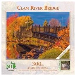 Clam River Bridge - 300 Piece Jigsaw Puzzle