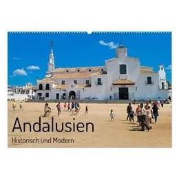Andalusien, historisch und modern (Wandkalender 2026 DIN A2 quer), Calvendo Monatskalender