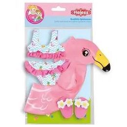 Heless Puppen-Schwimmset ''Flamingo Ella'', Gr. 35-45 cm