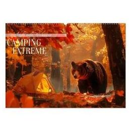 Camping Extreme (Wandkalender 2026 DIN A2 quer), Calvendo Monatskalender