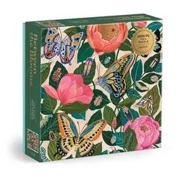 Abrams & Chronicle Books Between the Blooms 1000 Piece Foil Puzzle
