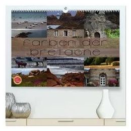 Calvendo Farben der Bretagne (hochwertiger Premium Wandkalender 2026 DIN A2 quer), Kunstdruck in Hochglanz