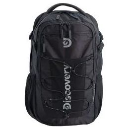 Sportrucksack DISCOVERY "Outdoor", Gr. B/H/T: 31cm, schwarz, Nylon, unifarben, Rucks&auml;cke, aus robustem Nylon-Material