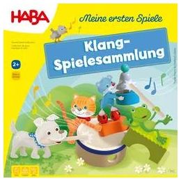 Spiel Haba "Meine ersten Spiele - Klang-Spielesammlung Meine ersten Spiele", bunt, Spiele, Kinder, Holz, Pappe, Made in Germany