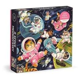 Abrams & Chronicle Books A Space Meowdyssey 500 Piece Puzzle