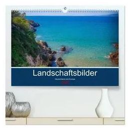 Calvendo Landschaftsbilder Deutschland und Europa (hochwertiger Premium Wandkalender 2026 DIN A2 quer), Kunstdruck in Hochglanz