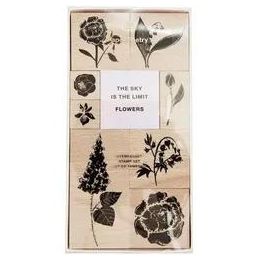 Rico Design Stempelset Blumen , 9 Stempel