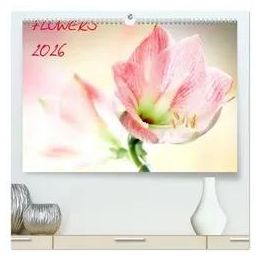 Calvendo Flowers / 2026 (hochwertiger Premium Wandkalender 2026 DIN A2 quer), Kunstdruck in Hochglanz