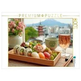 Calvendo Puzzle Sushi - Genuss ohnegleichen 1000 Teile Lege-Gr&ouml;&szlig;e 64x48cm Foto-Puzzle f&uuml;r gl&uuml;ckliche Stunden