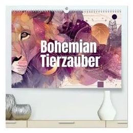 Calvendo Bohemian Tierzauber (hochwertiger Premium Wandkalender 2026 DIN A2 quer), Kunstdruck in Hochglanz