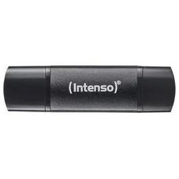 Intenso Flex Line USB-Stick Retail 128 GB Schwarz 3544491 USB-A (USB 3.2 Gen 1), USB-C&reg; (USB 3.2 Gen 1)