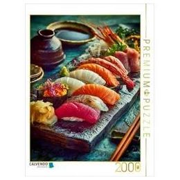 Calvendo Puzzle Sushi, zarte H&auml;ppchen voller Farben & Aromen 2000 Teile Lege-Gr&ouml;&szlig;e 90x67cm Foto-Puzzle f&uuml;r gl&uuml;ckliche Stunden