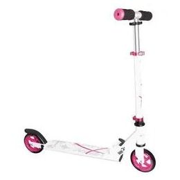 Muuwmi Aluminium Scooter 125 mm wei&szlig;-pink