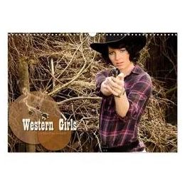Western Girls (Wandkalender 2026 DIN A3 quer), Calvendo Monatskalender