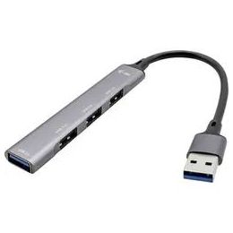 ITEC i-tec U3HUBMETALMINI4 USB-Hub 4 Port USB-A USB 3.0 5 GBit/s I-TEC USB 3.0 Metal HUB 4 Port passive