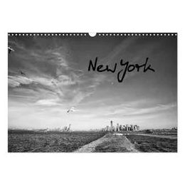 New York 2026 (Wandkalender 2026 DIN A3 quer), Calvendo Monatskalender