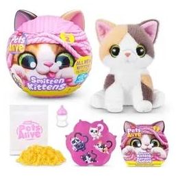 PETS ALIVE-SMITTEN KITTENS-INTERACTIVE PLUSH,S2,SHRINK WRAP,6PC