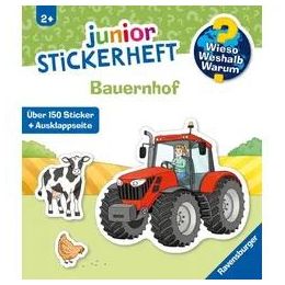 Ravensburger Wieso? Weshalb? Warum? junior Stickerheft - Bauernhof