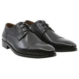 Schn&uuml;rschuh LINDBERGH "Business-Schuhe", Herren, Gr. 43, schwarz, Obermaterial: 100% Rindsleder; Futter: 100% Schweinsleder, Schuhe Schn&uuml;rschuh