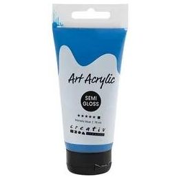 Creativ Company Acrylfarbe, Mattgl&auml;nzend, Deckend, Prim&auml;rblau, 75 ml/ 1 Fl.