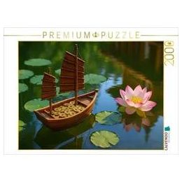 Calvendo Puzzle Wohlstandsschiff - Erfolg, Chancen und Reichtum im Kommen 2000 Teile Lege-Gr&ouml;&szlig;e 90x67cm Foto-Puzzle f&uuml;r gl&uuml;ckliche Stunden