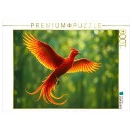 Calvendo Puzzle Ph&ouml;nix - Erneuerung, Sch&ouml;nheit und Harmonie 1000 Teile Lege-Gr&ouml;&szlig;e 64x48cm Foto-Puzzle f&uuml;r gl&uuml;ckliche Stunden