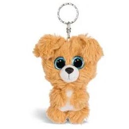 Nici - Glubschis - Schl&uuml;sselanh&auml;nger Schlenker Hund Lollidog, 9cm